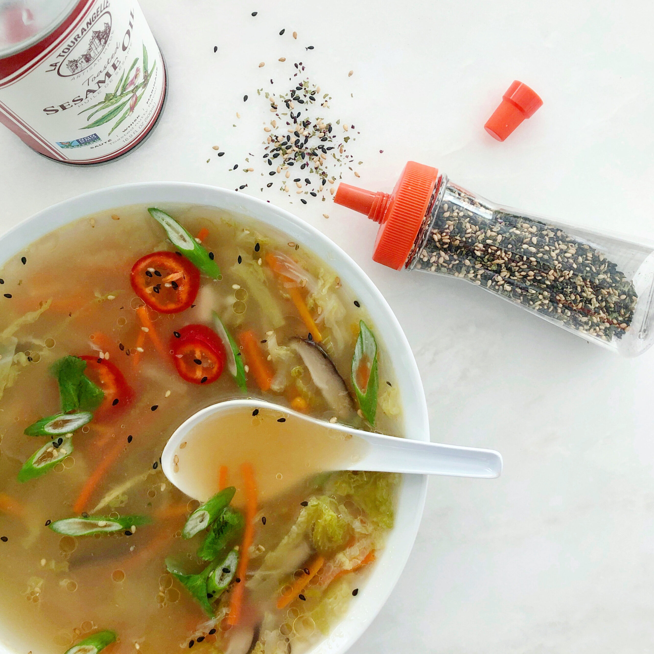 Ginger Garlic Chicken Soup The Salad Whisperer
