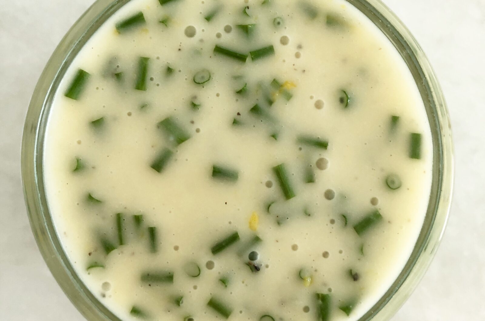 Lemon Chive Dressing - THE SALAD WHISPERER