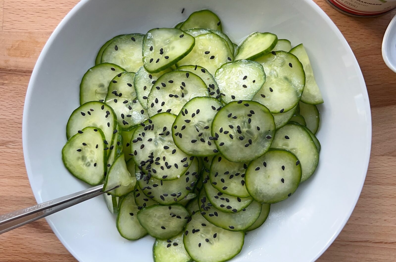 Easy Sesame Cucumber Salad (5 Ingredients!) - THE SALAD WHISPERER